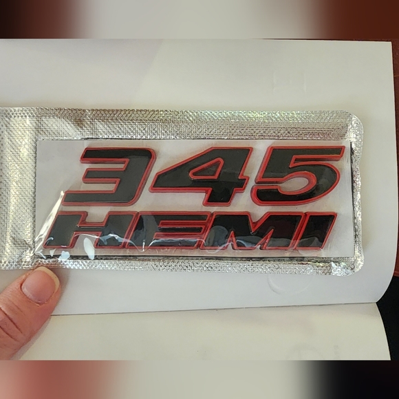 Other | 345 Hemi Emblem Badge Other Colors Available Seen Sold ...